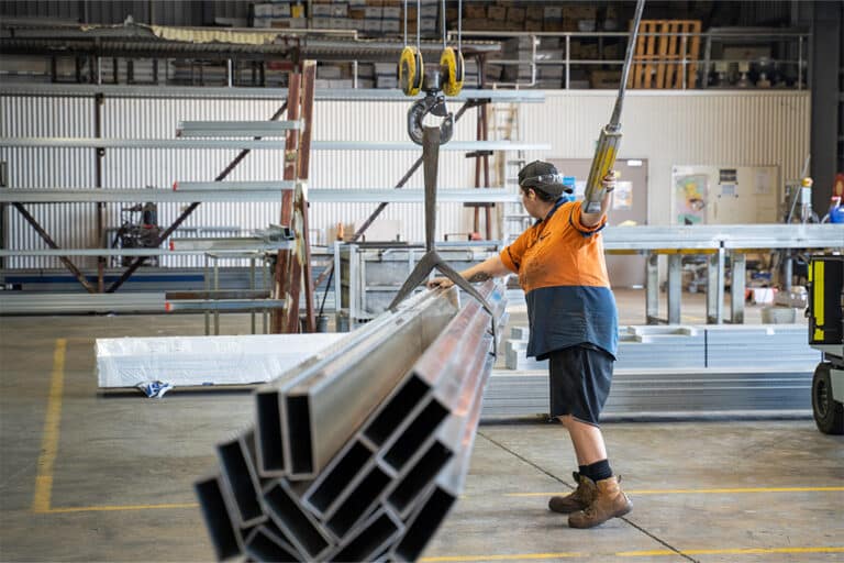 Nortruss-Hardware-Staff-Moving-Steel | Nortruss Hardware